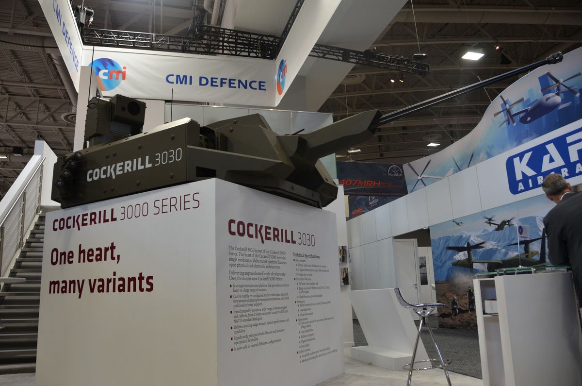 CMI Defence is expanding to the American market - John Cockerill