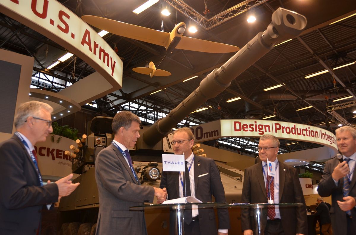 CMI Defence introduces the world’s first UAV integration in a combat ...