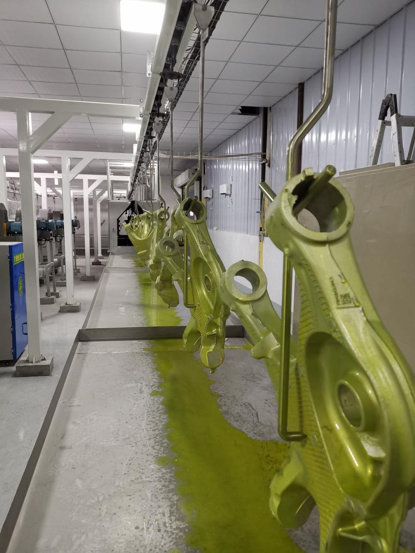 A new Fluorescent Penetrant Inspection installation to meet automotive ...