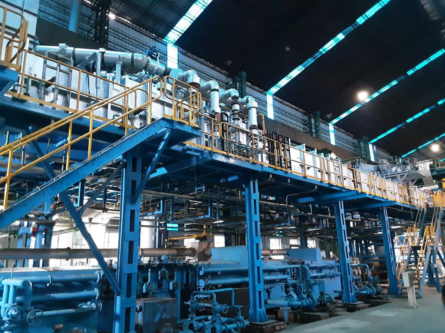 From Wet Flux to Galvalum Galvanizing : the upgraded line for a Nepali ...