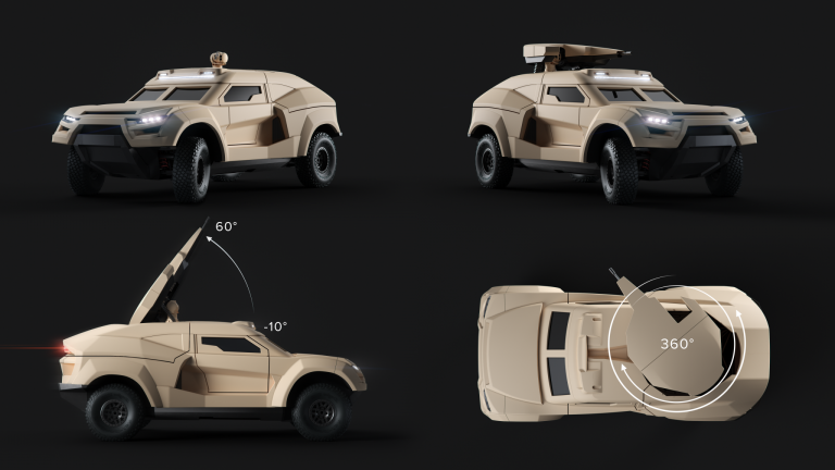 The world exclusive Cockerill® i-X, innovative turrets, modularity and ...