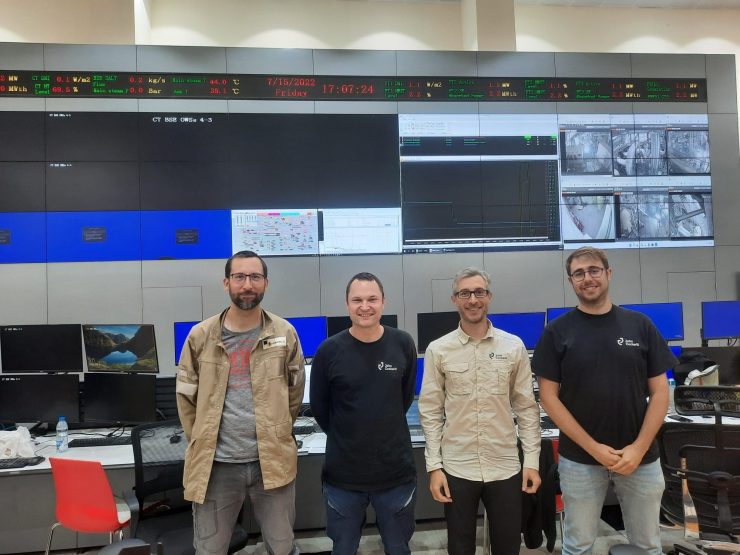 DEWA solar power plant (UAE): first molten salts injected into the ...