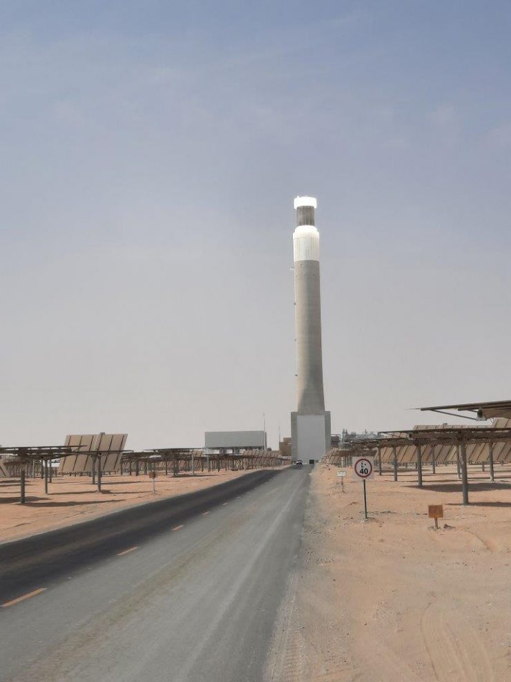 DEWA solar power plant (UAE): first molten salts injected into the ...