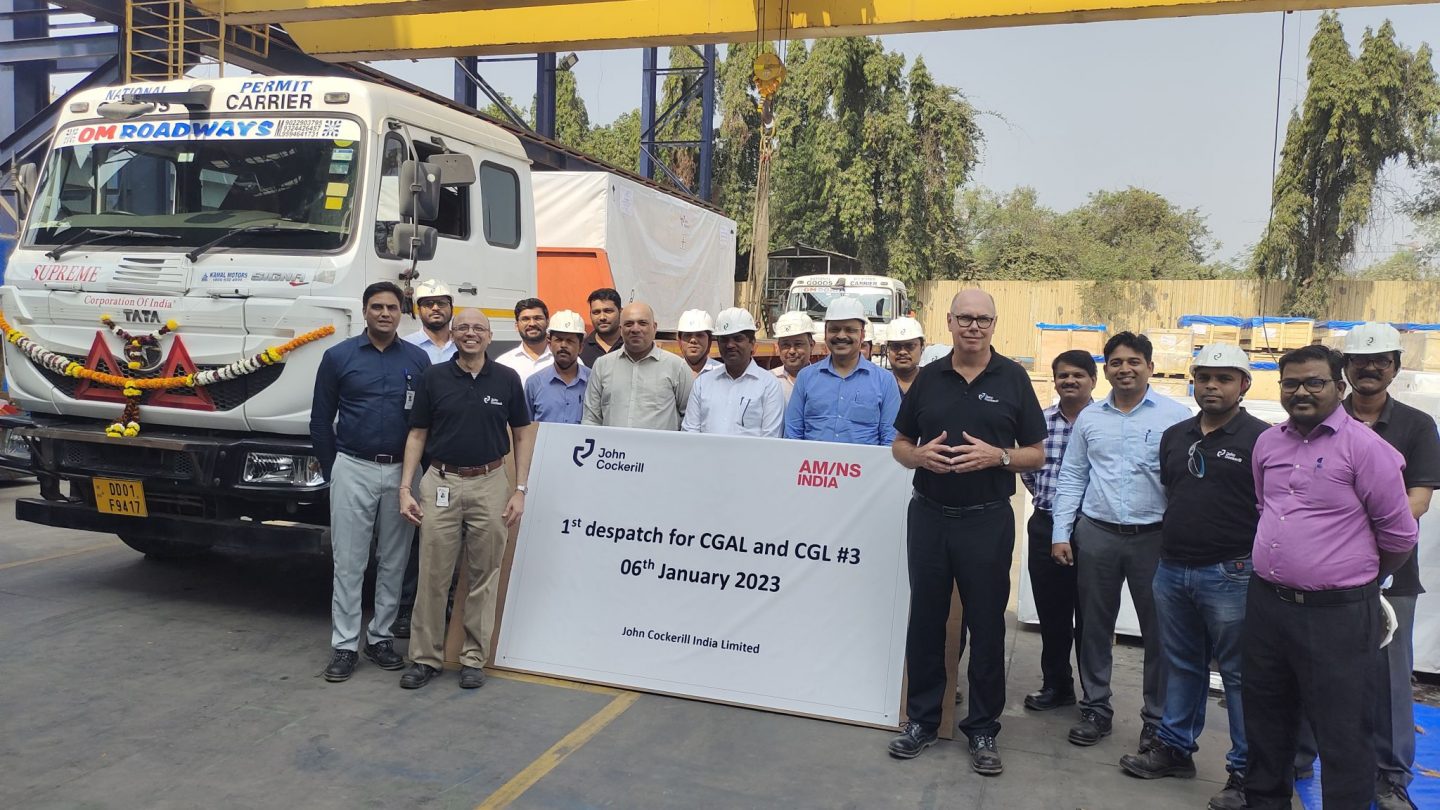 John Cockerill delivered its first equipment for one of India’s leading ...