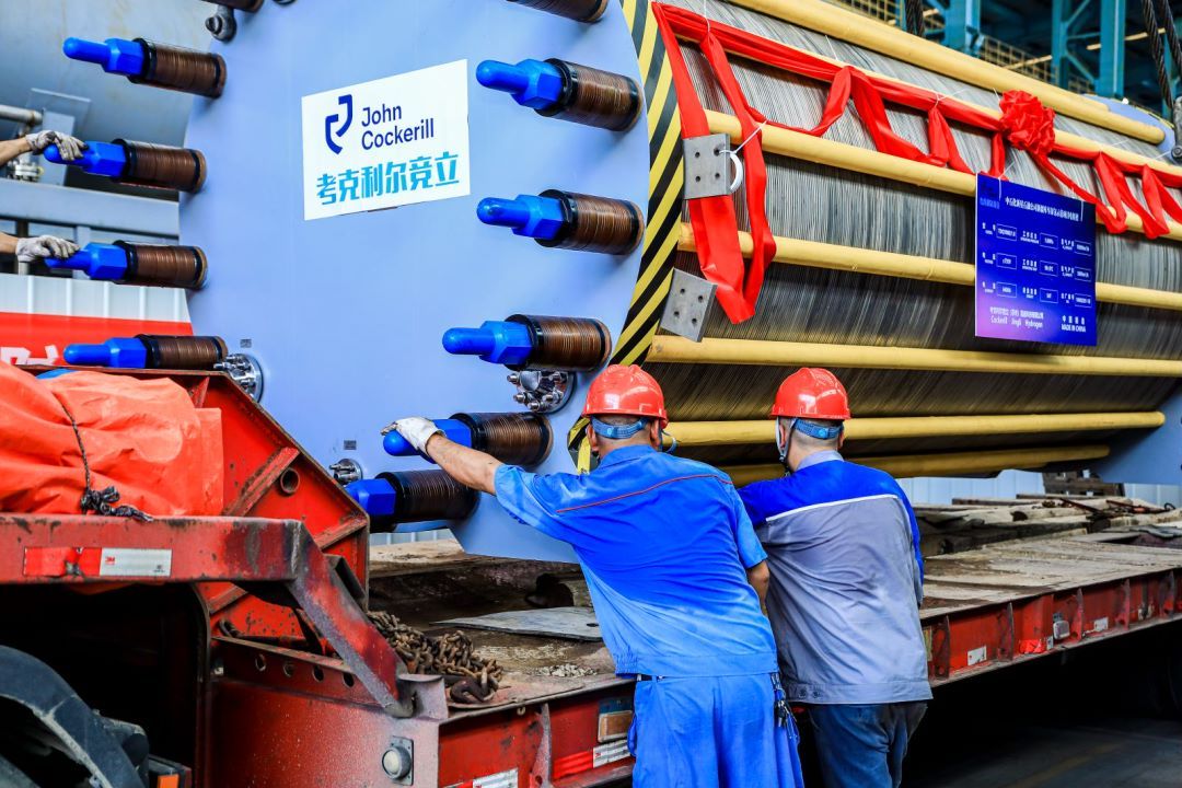 John Cockerill's Chinese subsidiary completed the delivery of 24 stacks ...