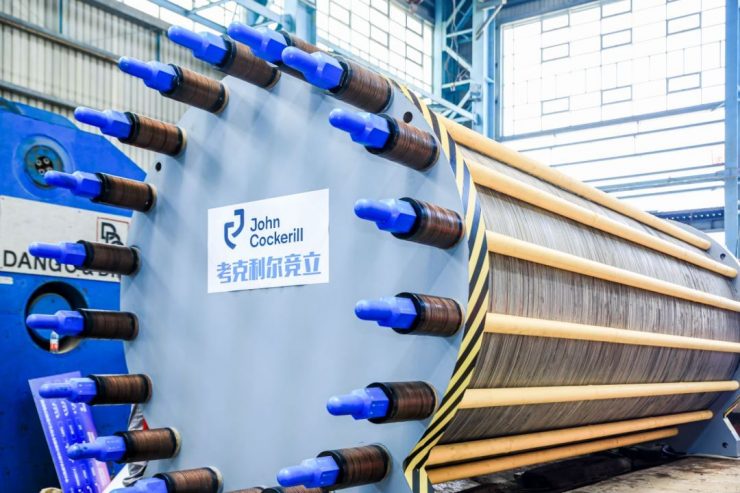 John Cockerill's Chinese subsidiary completed the delivery of 24 stacks ...