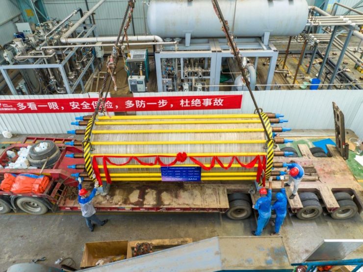 John Cockerill's Chinese subsidiary completed the delivery of 24 stacks ...