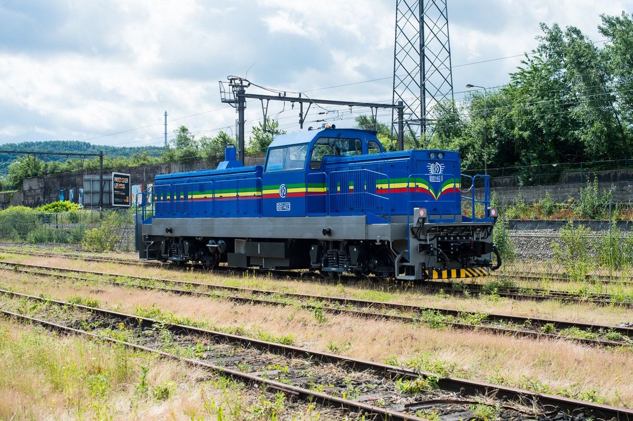 John Cockerill delivers the first four DE 1200 locomotives to the ...