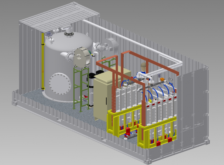 Our E-ChloPure containerized electrochlorination unit allows YARA to ...