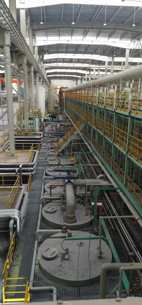 A new plate pickling line supplied and commissioned by John Cockerill