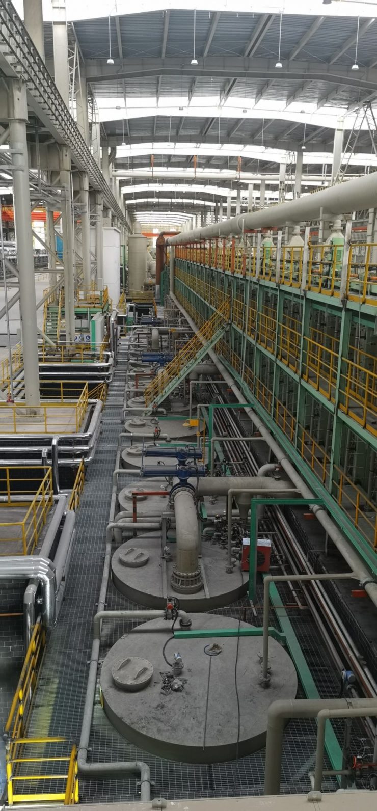 A new plate pickling line supplied and commissioned by John Cockerill