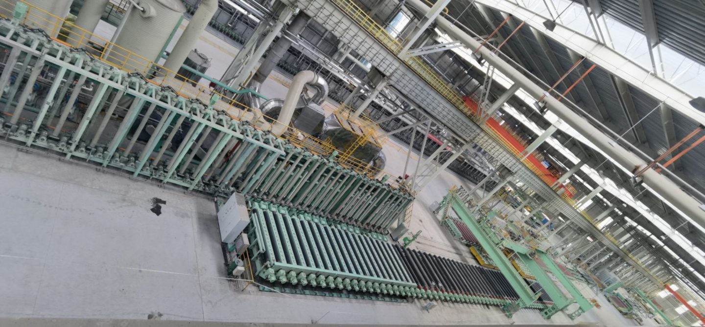 A new plate pickling line supplied and commissioned by John Cockerill