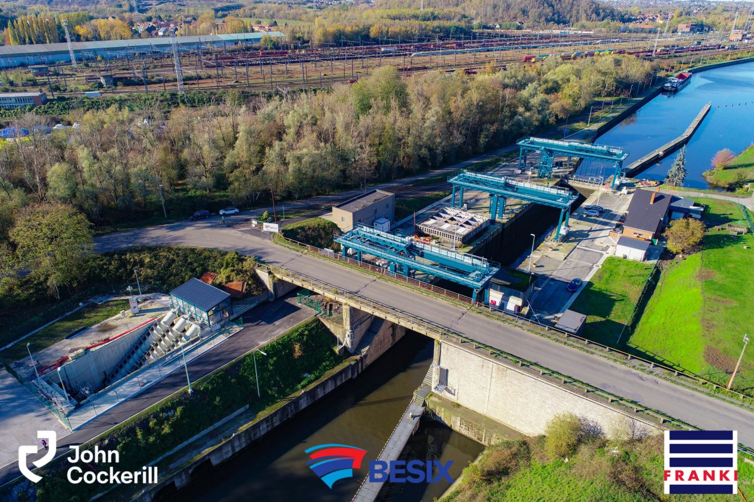 Major transformation of three existing locks on the Charleroi-Brussels ...
