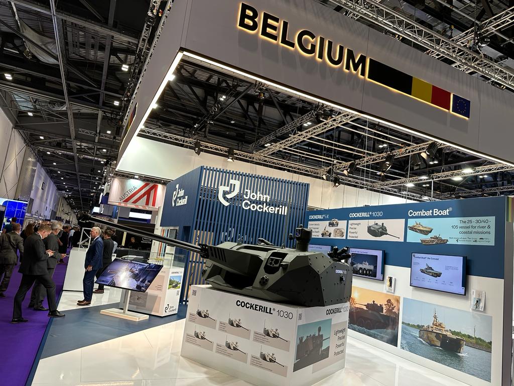 John Cockerill presents its Cockerill i-X and innovative turrets at DSEI
