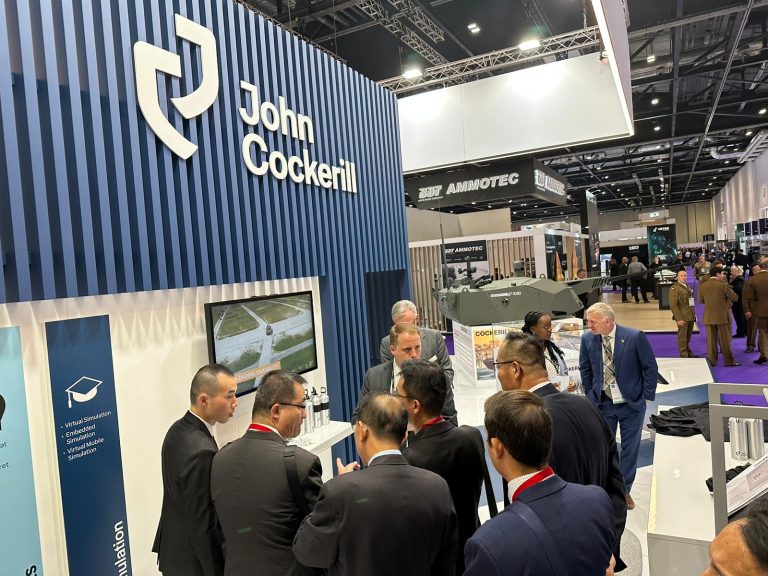 John Cockerill presents its Cockerill i-X and innovative turrets at DSEI