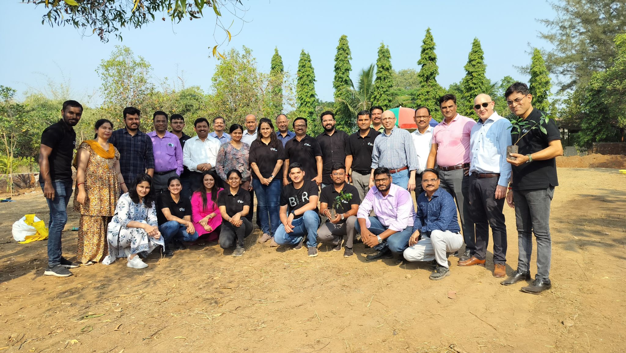 John Cockerill India plants trees as a CSR Initiative