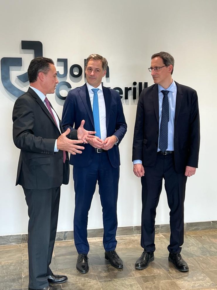 Groundbreaking of John Cockerill's first US gigafactory in Houston