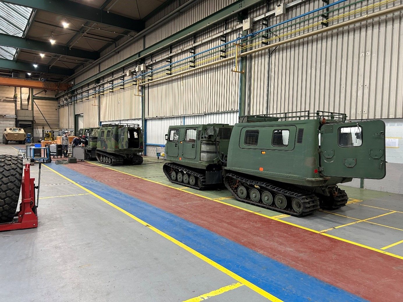 John Cockerill is to upgrade dozens of BV-206 vehicles for Ukraine