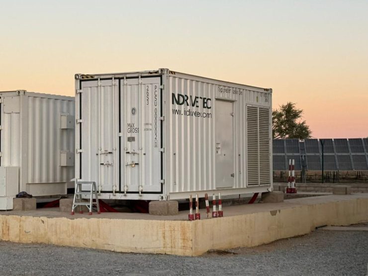 John Cockerill has commissioned a NAS® battery system in Tchad