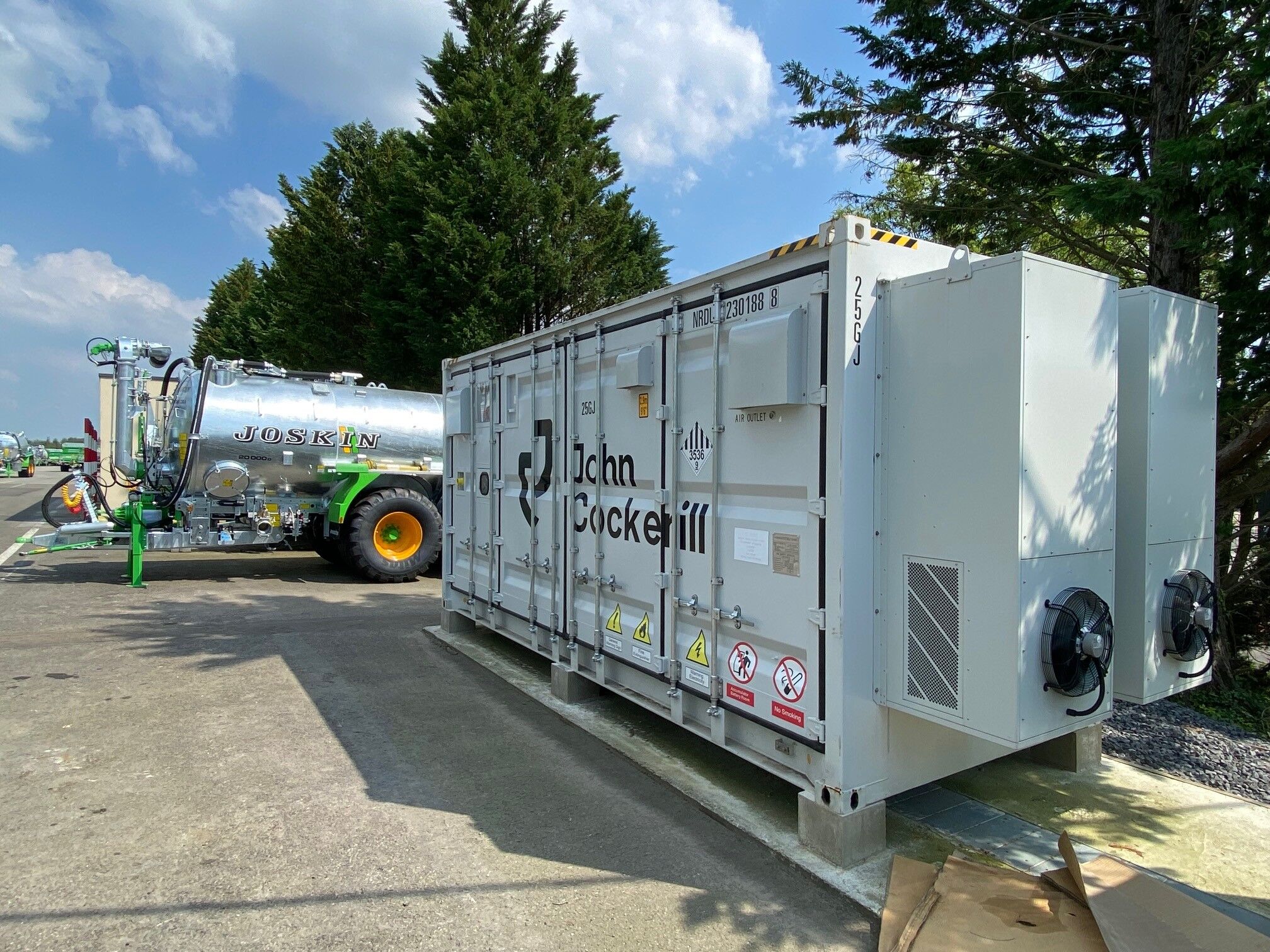 John Cockerill receives the provisional acceptance certificate for the ...