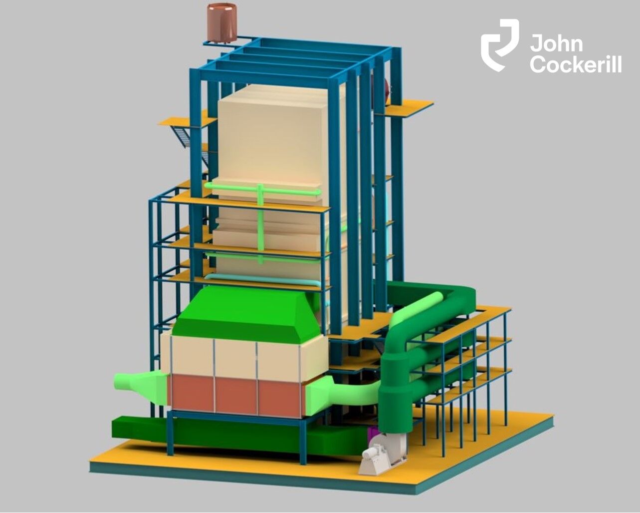 Designing a HRSG that utilizes oxygen-enriched air in the combustion ...