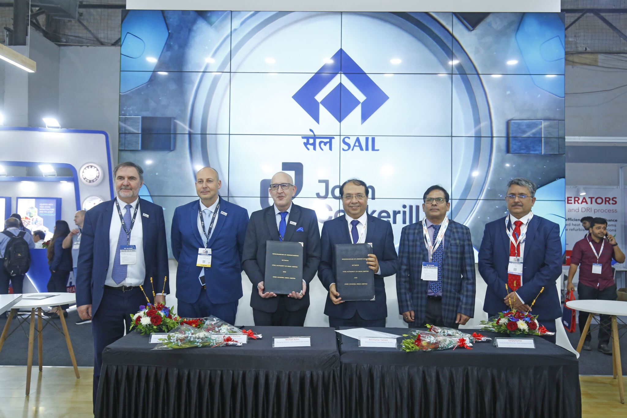 John Cockerill India Limited and Steel Authority of India Limited (SAIL) sign MoU to advance ...