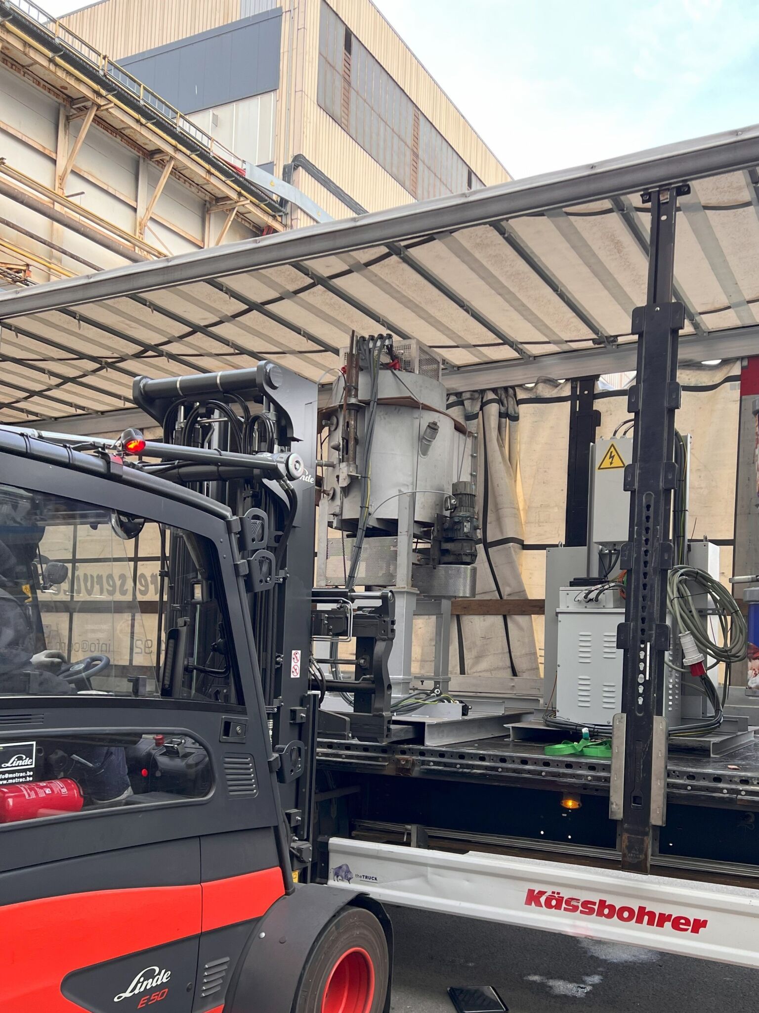 A mobile Multiple Hearth Furnace batch to perform tests at our client's ...