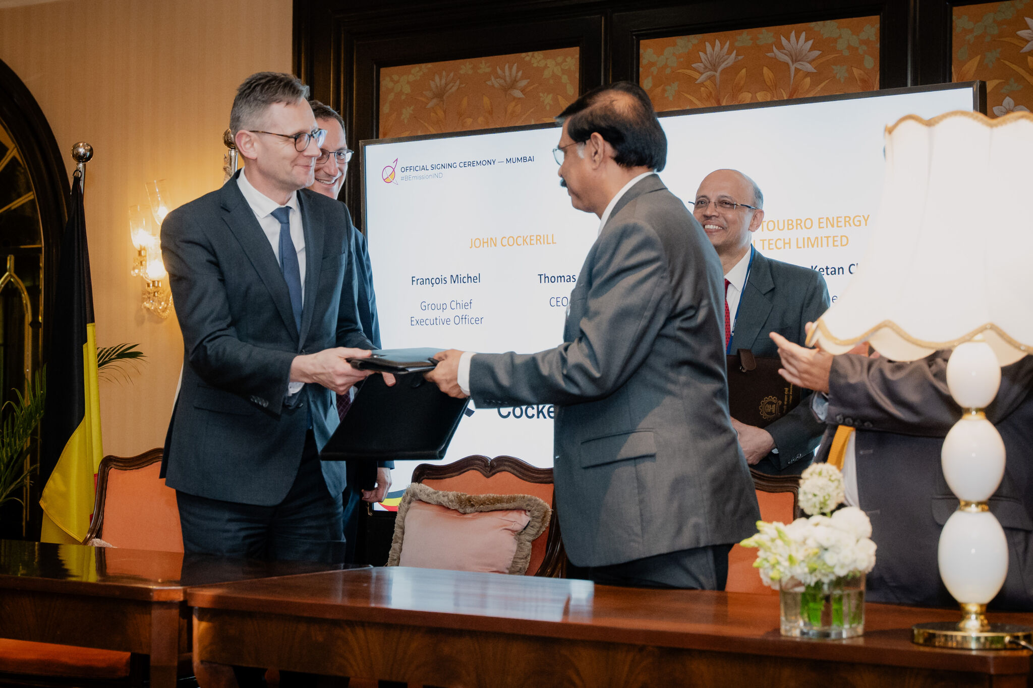 L&T and John Cockerill signed a MoU to explore various technologies in ...