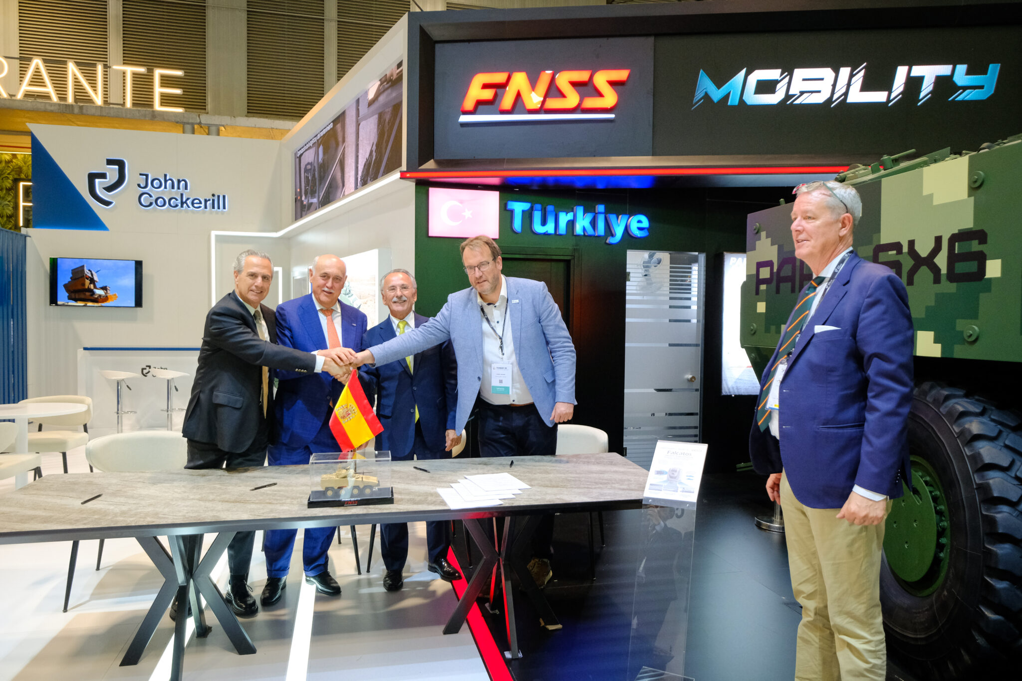 John Cockerill, TSD, Grupo Oesía and FNSS sign a MoU for the supply of ...