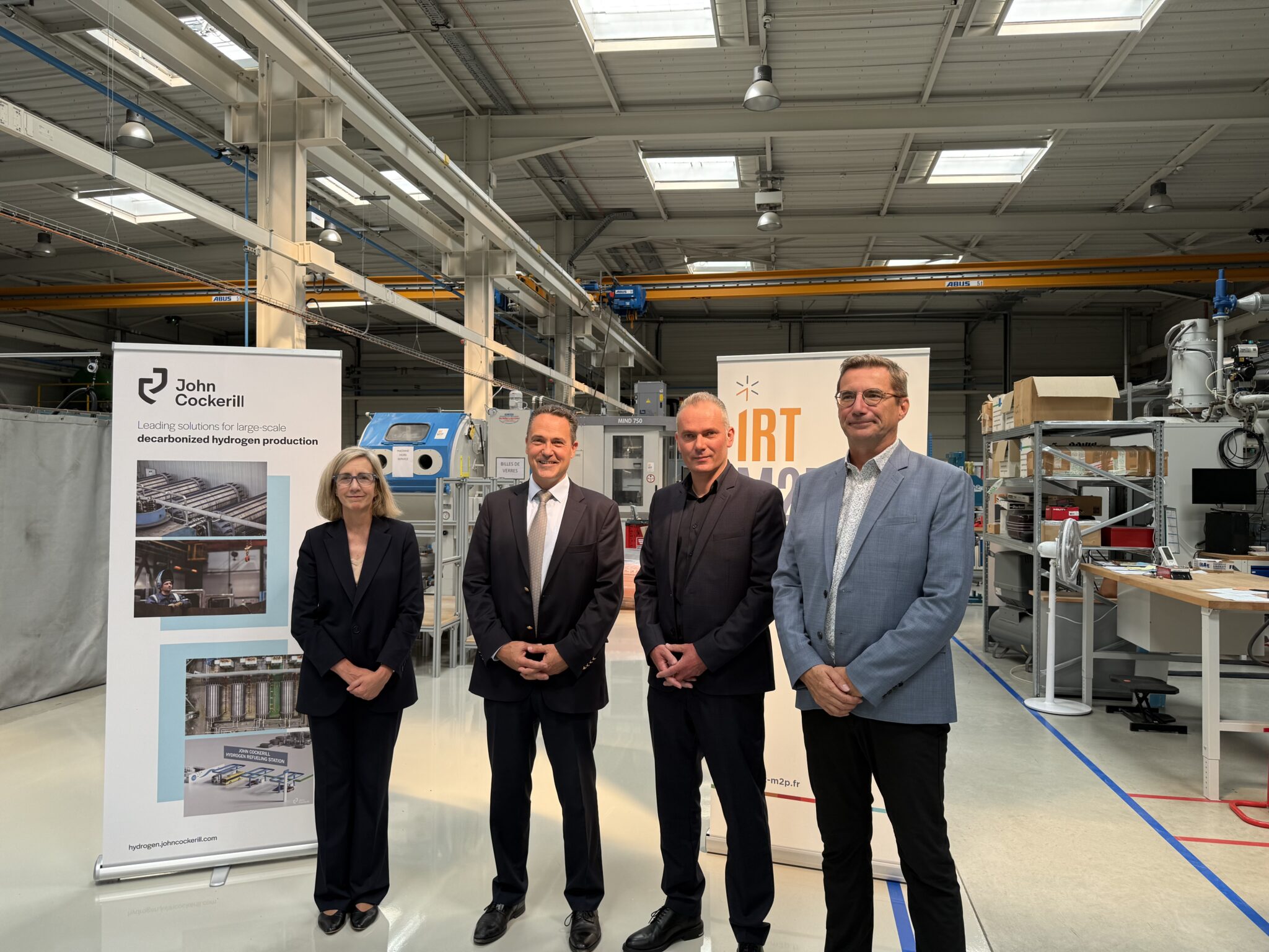 John Cockerill Hydrogen et l'IRT M2P renforcent leur collaboration dans ...
