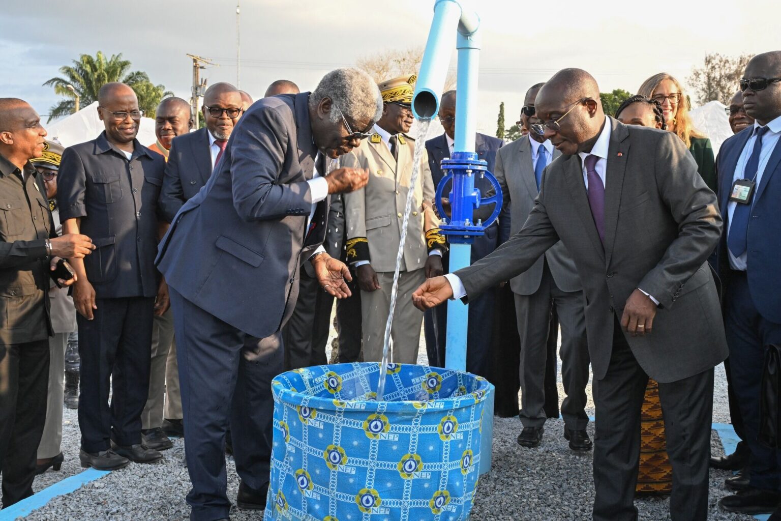Completion of a major project to provide access to drinking water in ...