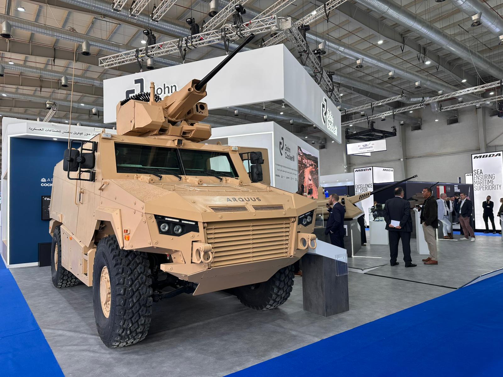 John Cockerill at World Defense Show 2026 in Saudi Arabia